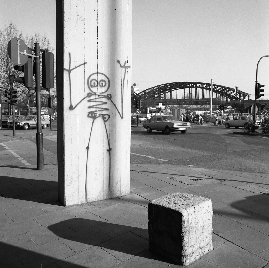 Harald Naegeli in Köln - Stadt Köln